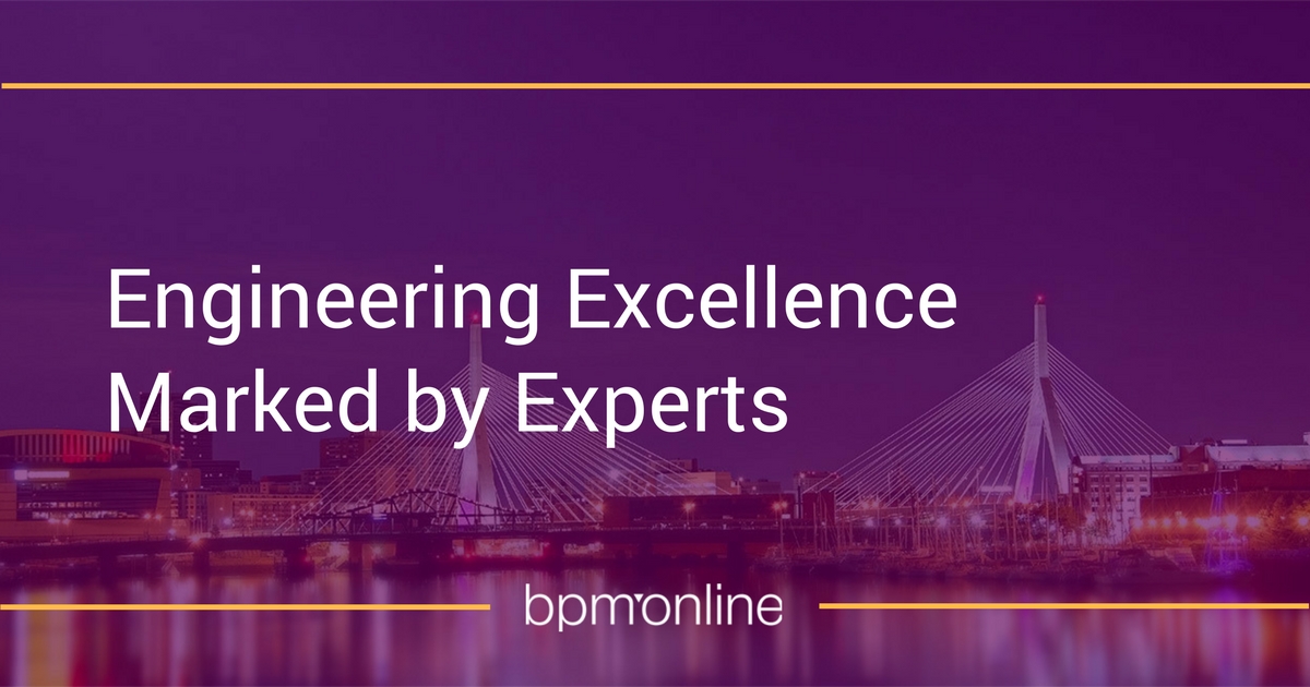 Award from bpm’online for Outstanding Engineering Skills - Velvetech