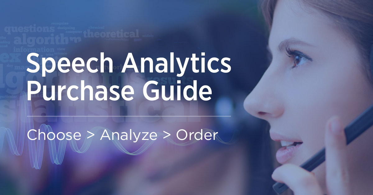 How to Evaluate a Speech Analytics Solution - Velvetech