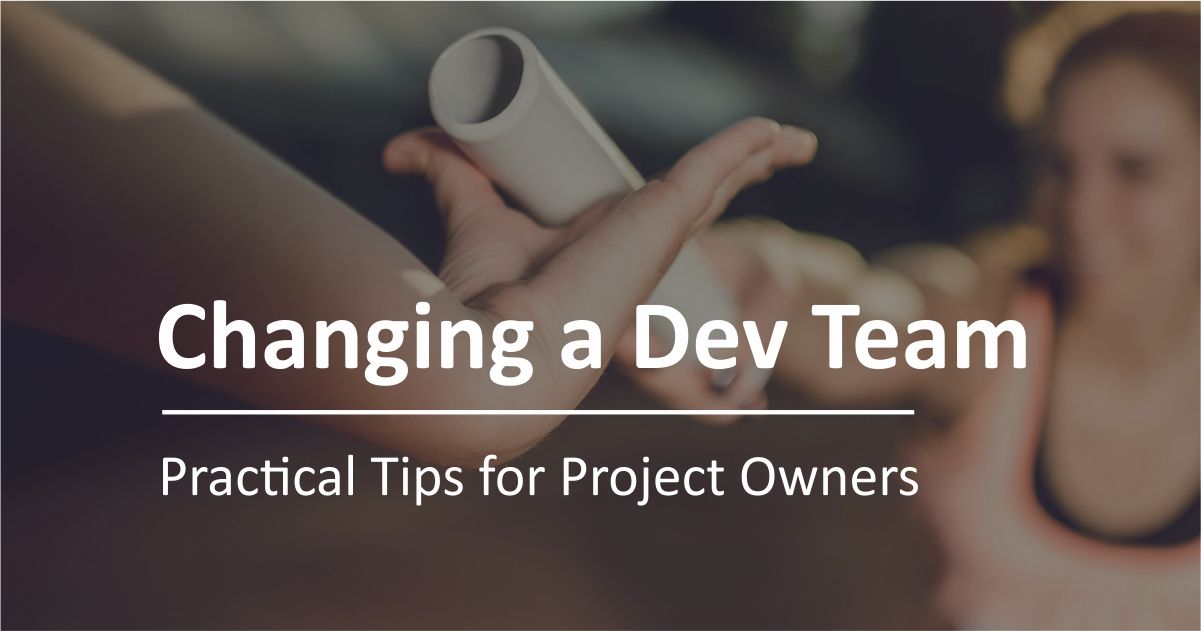 Changing a Software Development Vendor: Project Owner’s Guide - Velvetech