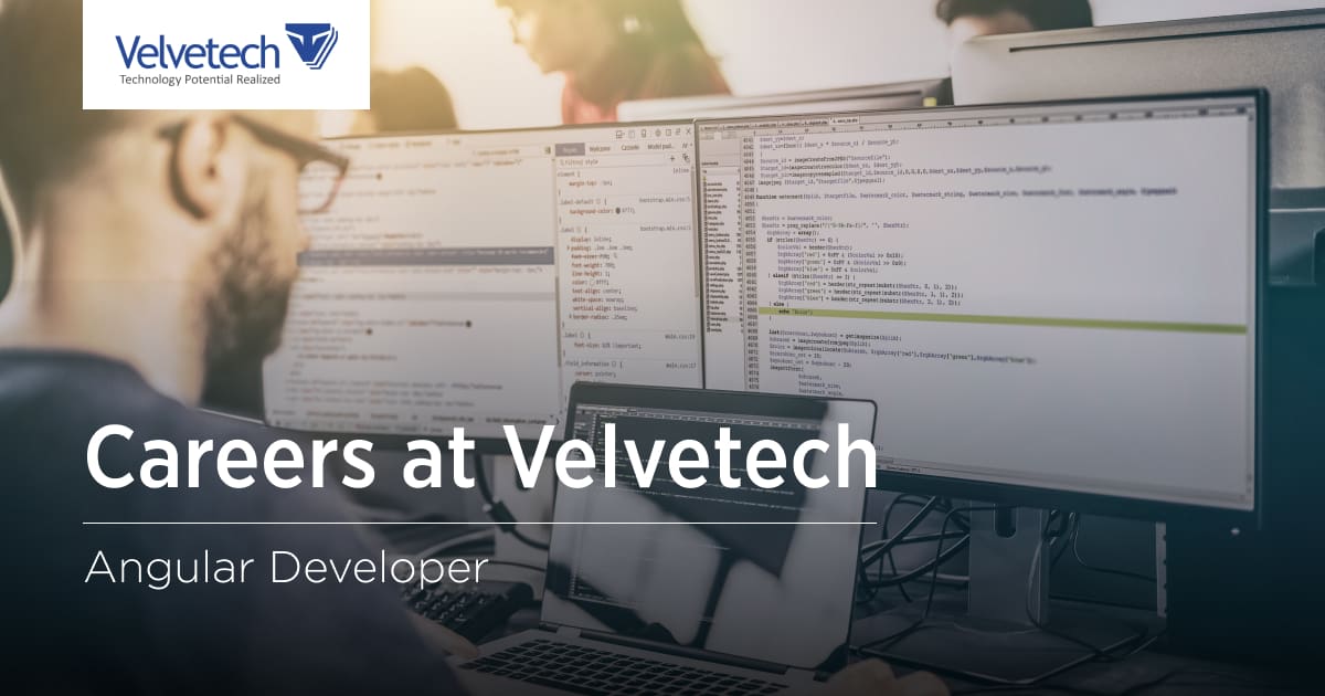 Angular Developer - Careers - Velvetech