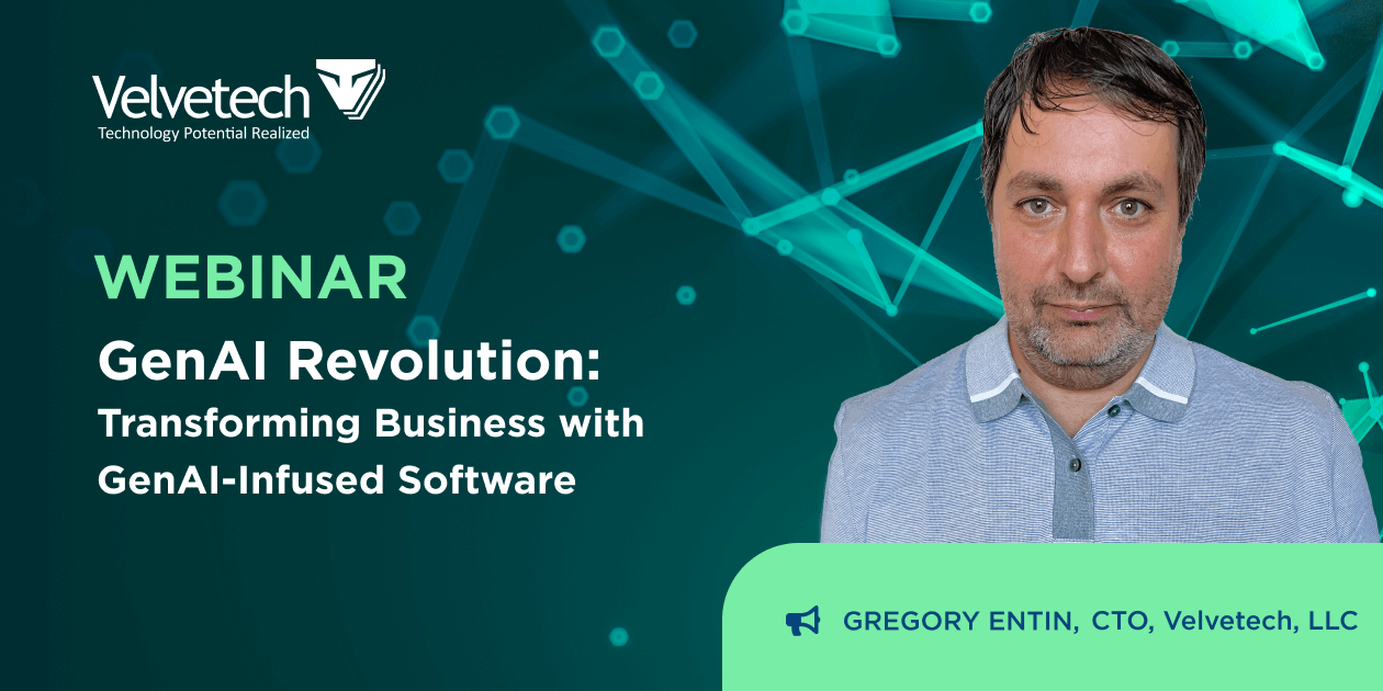 WEBINAR: Transforming Business with GenAI - Velvetech