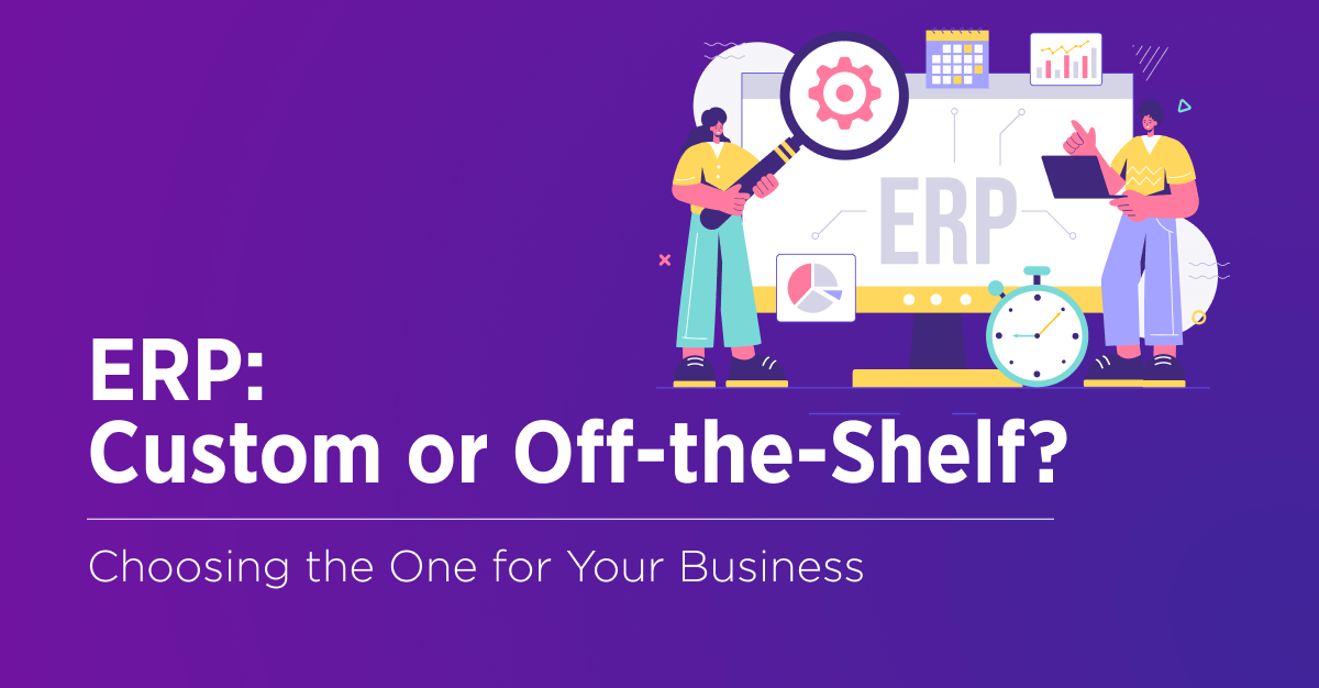 Custom vs. Off-the-Shelf ERP: Things to Know - Velvetech