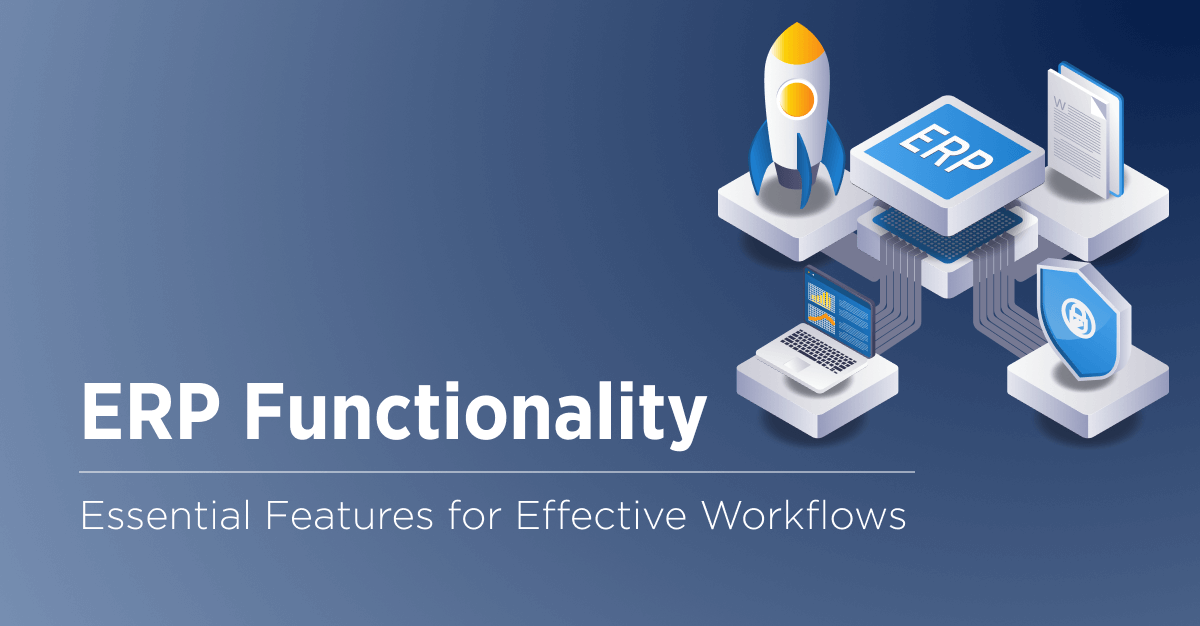ERP Functionality: Things the Software Is Meant to Resolve - Velvetech